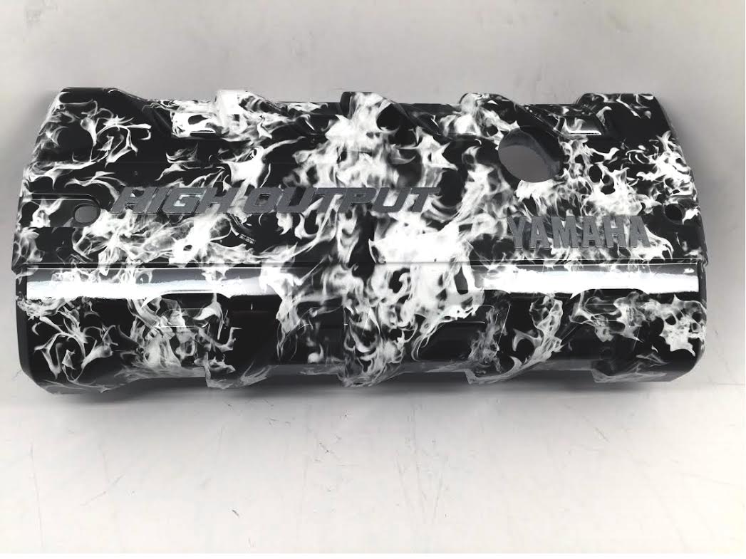Hydro Dipped Engine Cover | JetBoaters.Net - The World's Largest Jet ...